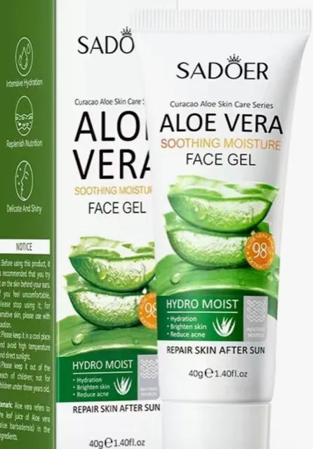 SADOER ALOE VERA FACE GEL – Yes You Online