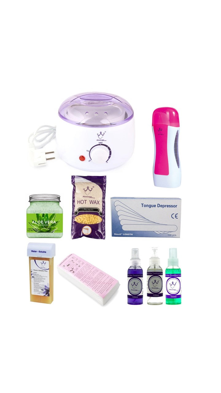 Professional Hot & Strip Waxing Kit - 10 Pieces – Yes You Online